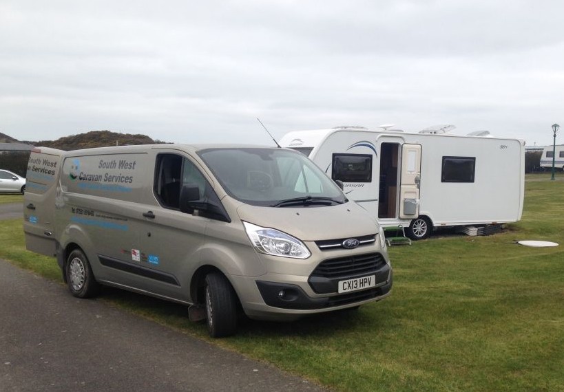 Mobile Caravan Servicing in Devon - SW Caravan Services