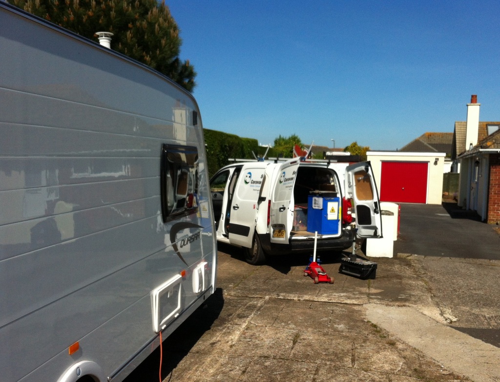 Leaking Caravan Tap? - South West Caravan Services